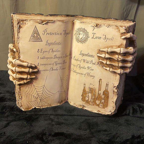 Holiday | Haunted Halloween Spell Book Decor | Poshmark